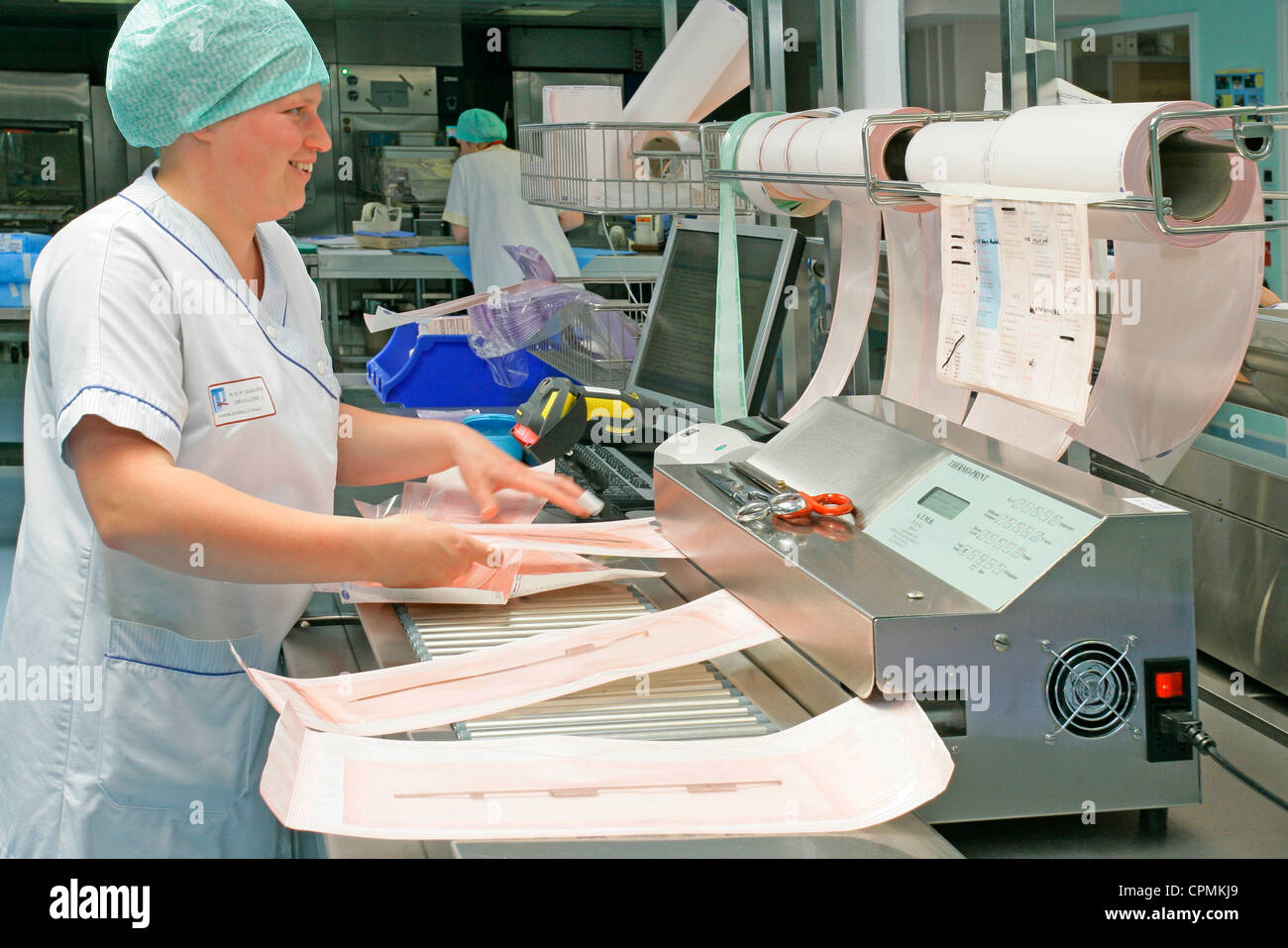 STERILIZATION OF MED. EQUIPMENT Stock Photo - Alamy