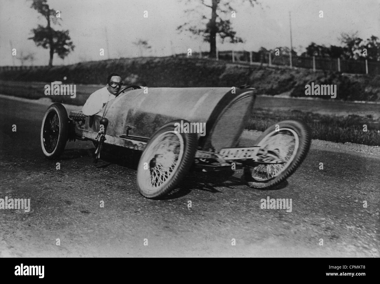 Motor car racing driver Black and White Stock Photos & Images - Alamy