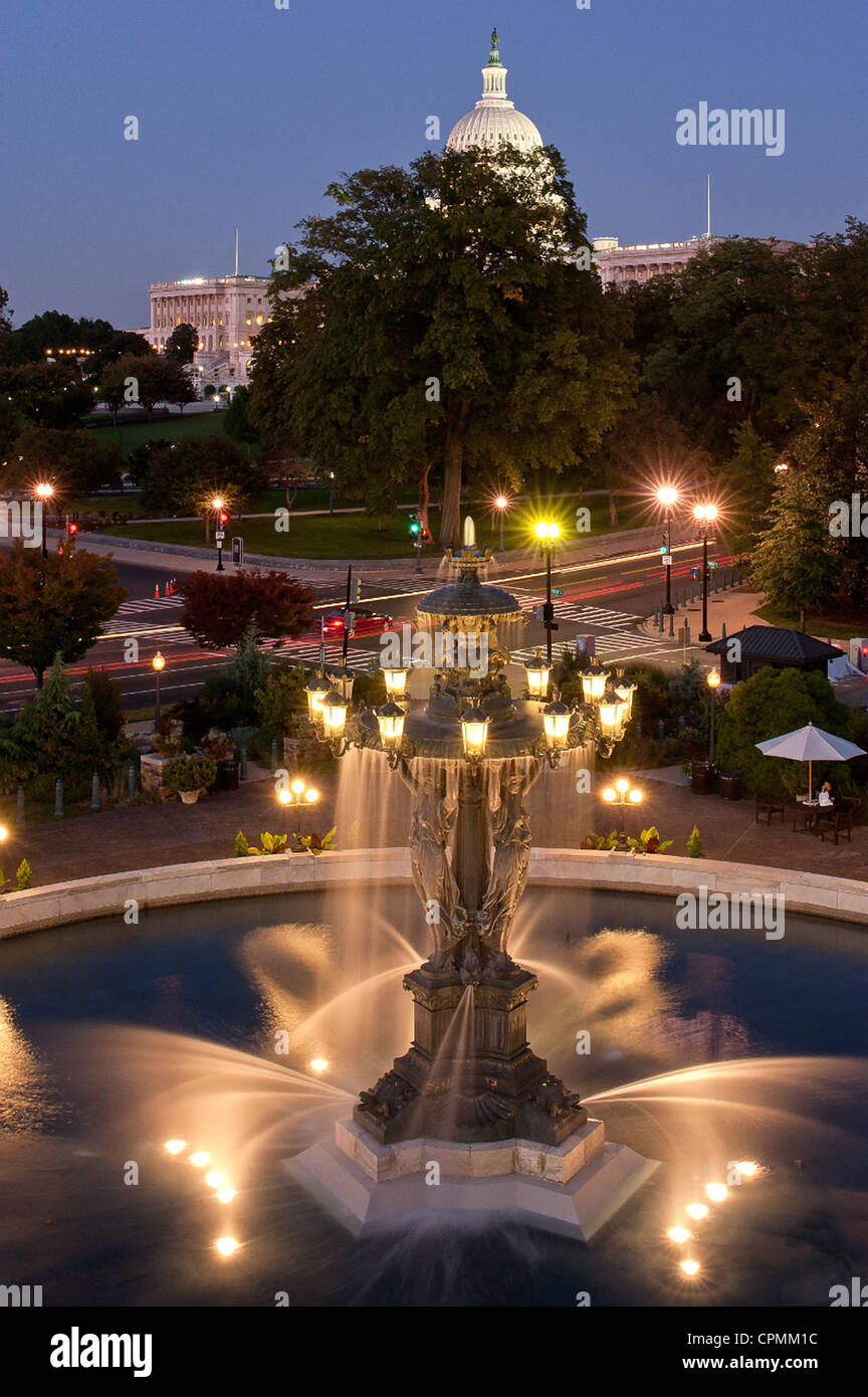 Bartholdi fountain dc hi-res stock photography and images - Alamy