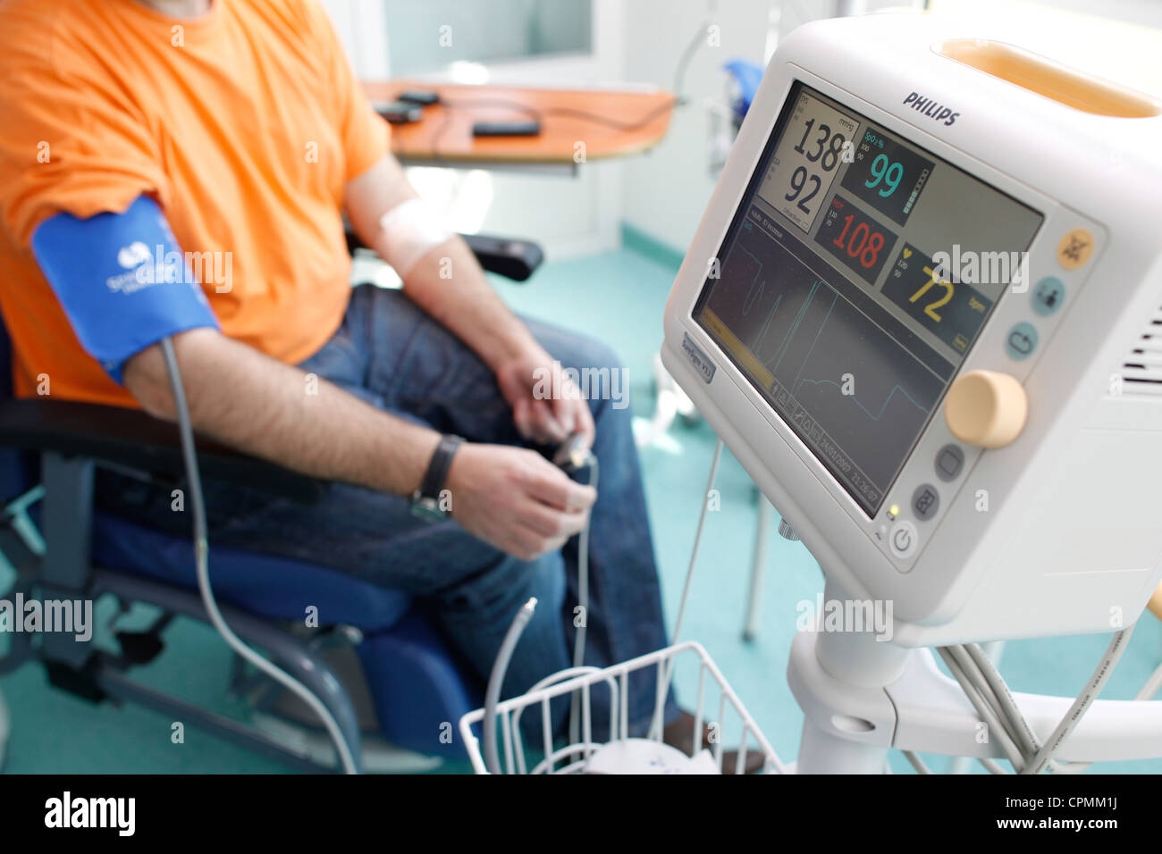 BLOOD PRESSURE, MAN Stock Photo - Alamy