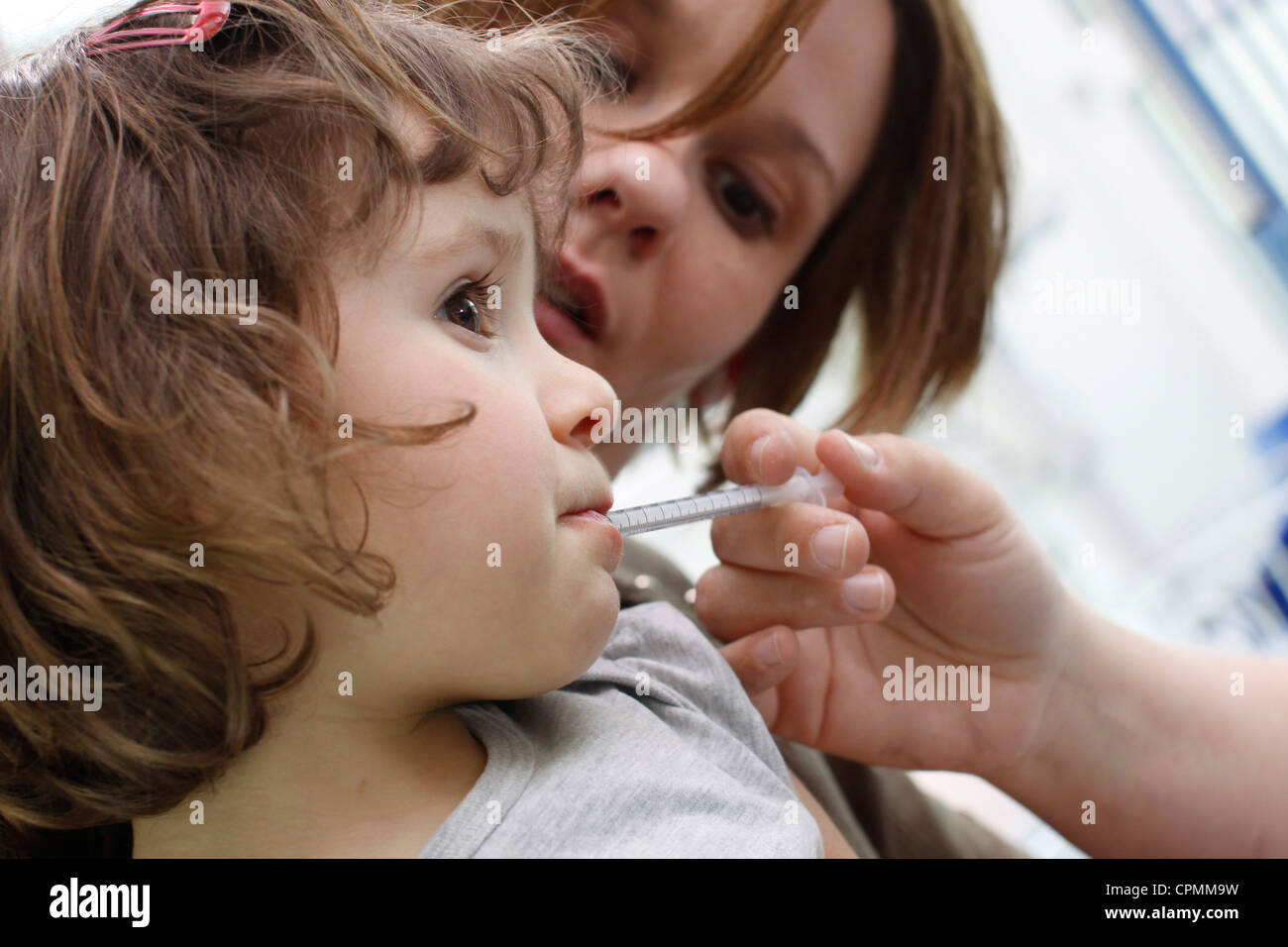 ALLERGY TEST, CHILD Stock Photo - Alamy