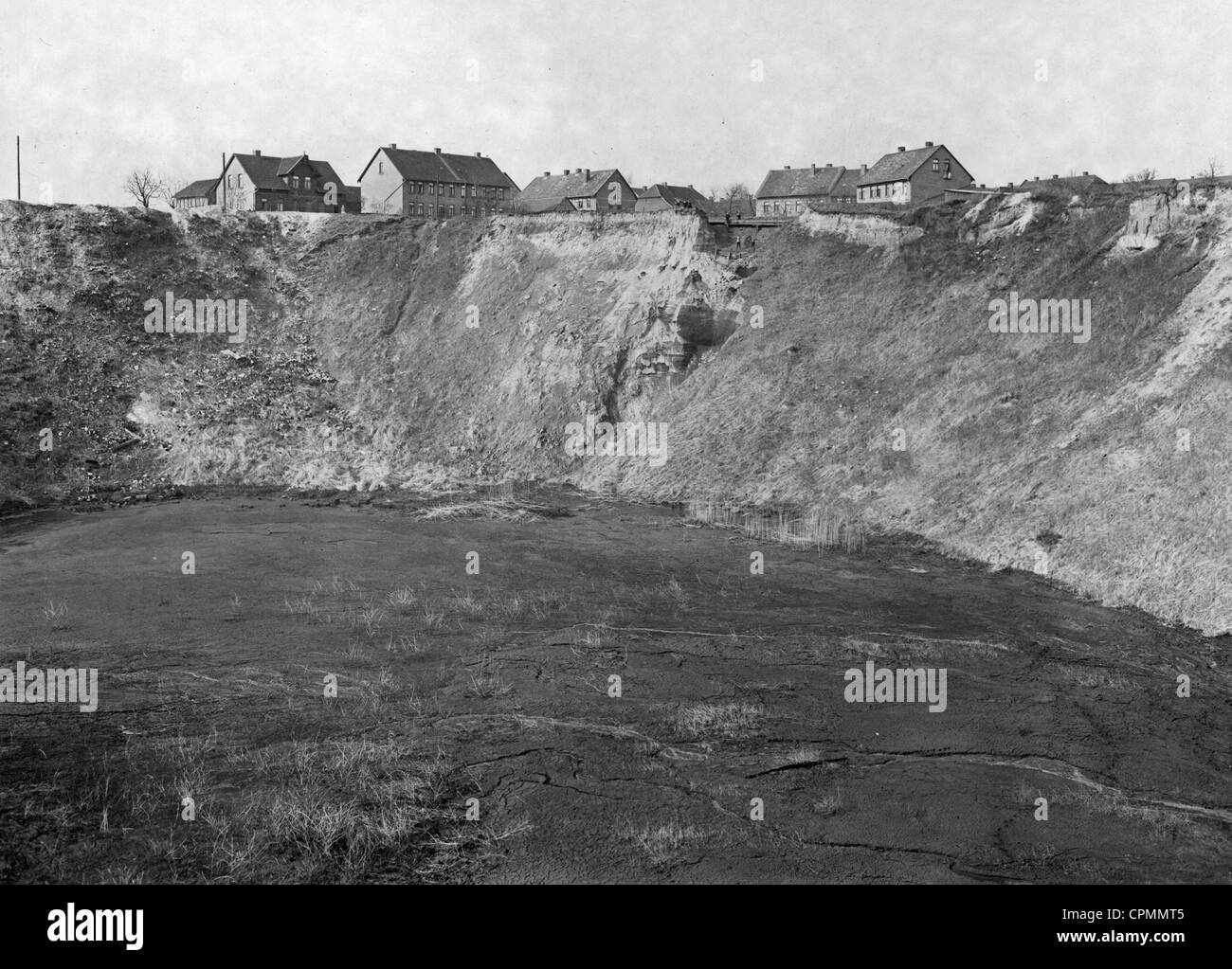 The village Runstedt in prussian Saxony, 1927 Stock Photo - Alamy