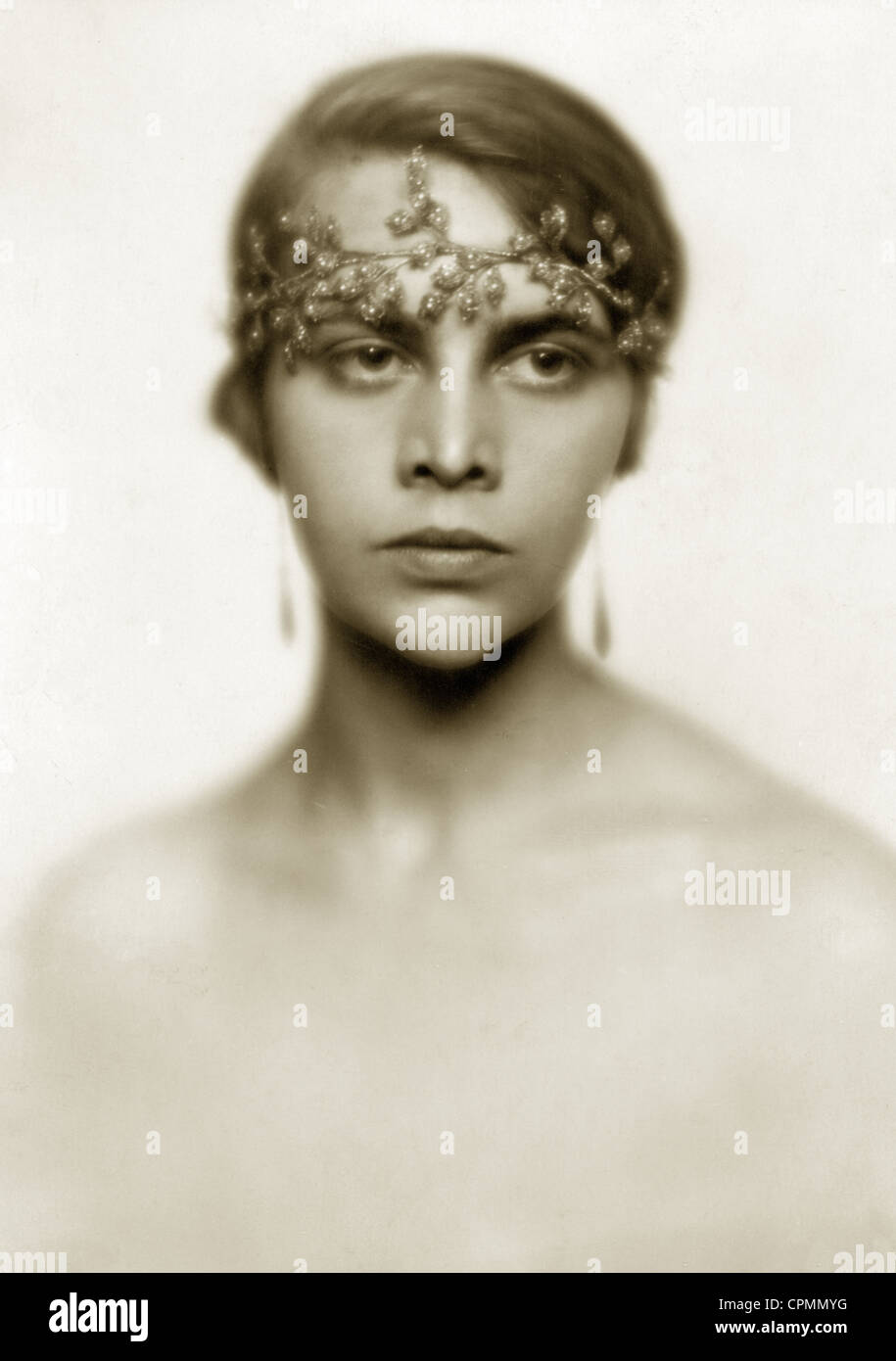 Portrait of a woman, 1928 Stock Photo - Alamy