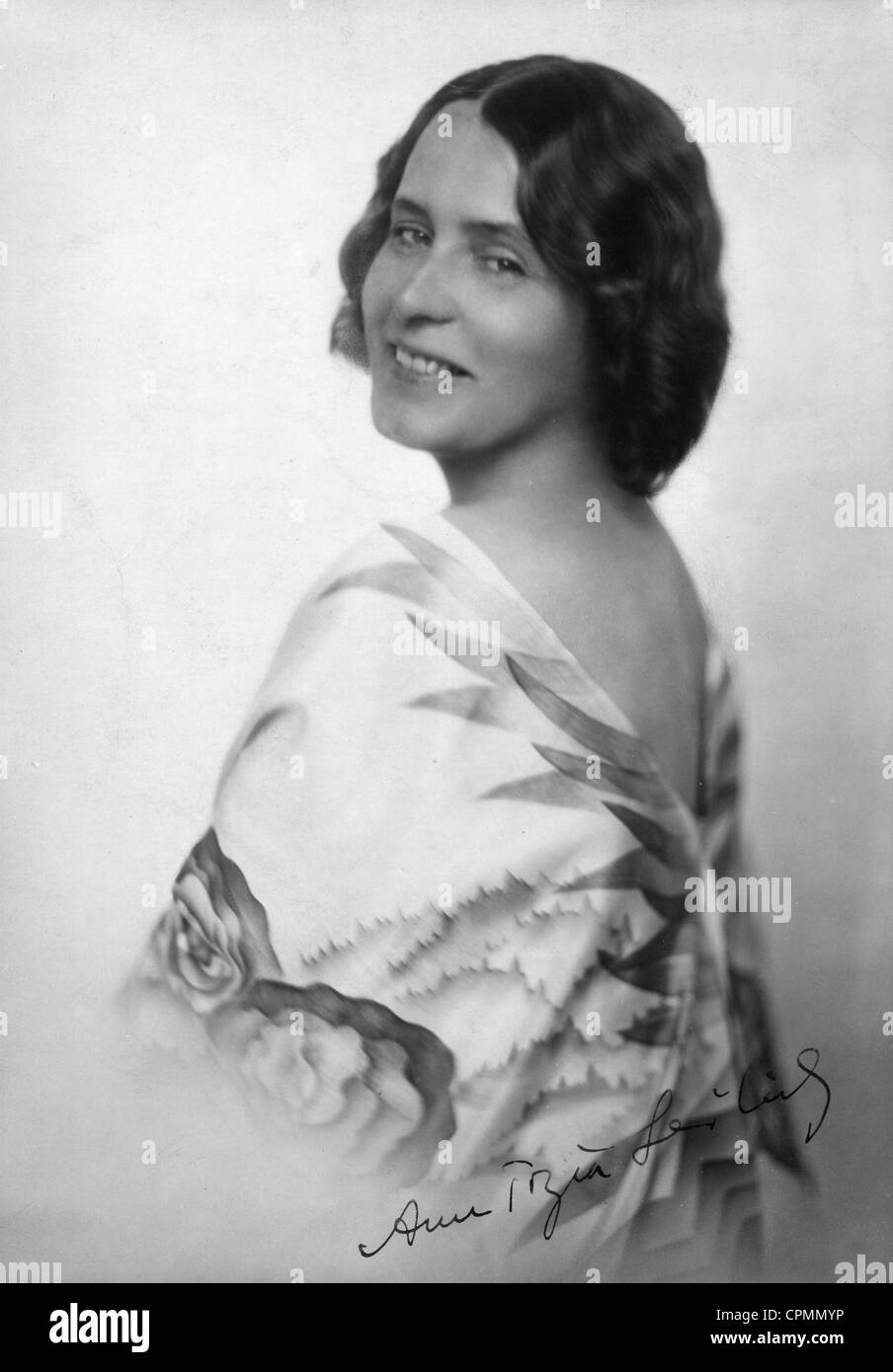 Portrait of a woman, 1931 Stock Photo - Alamy