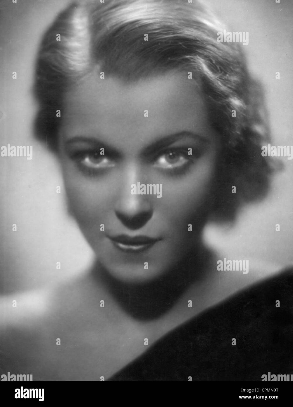Portrait of a woman, 1933 Stock Photo - Alamy