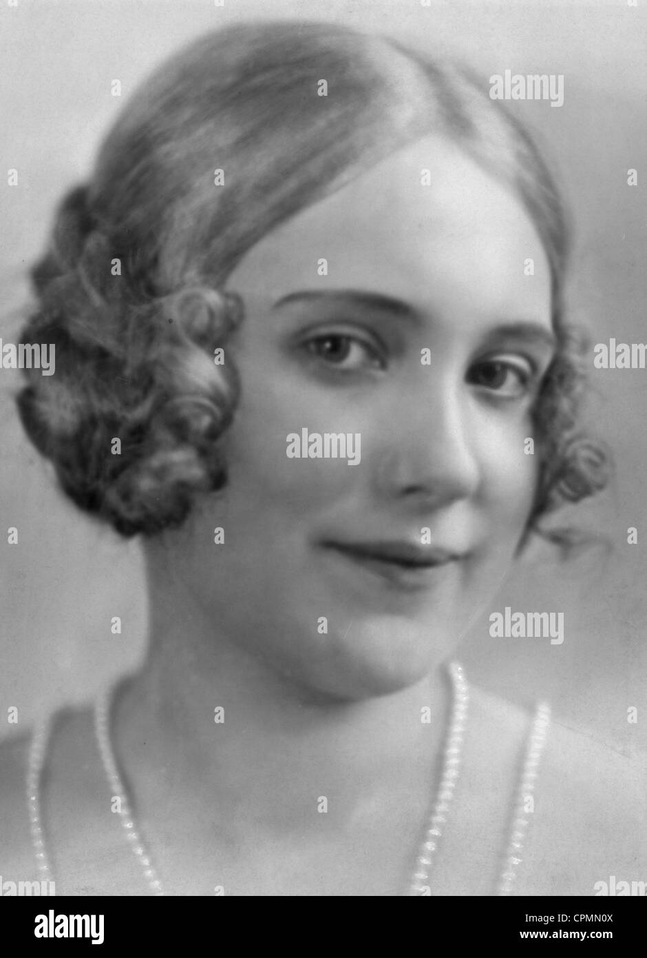 Portrait of a woman, 1928 Stock Photo - Alamy