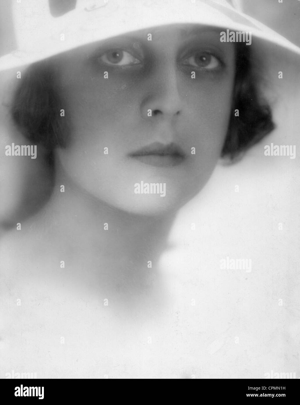 Portrait of a woman, 1928 Stock Photo - Alamy