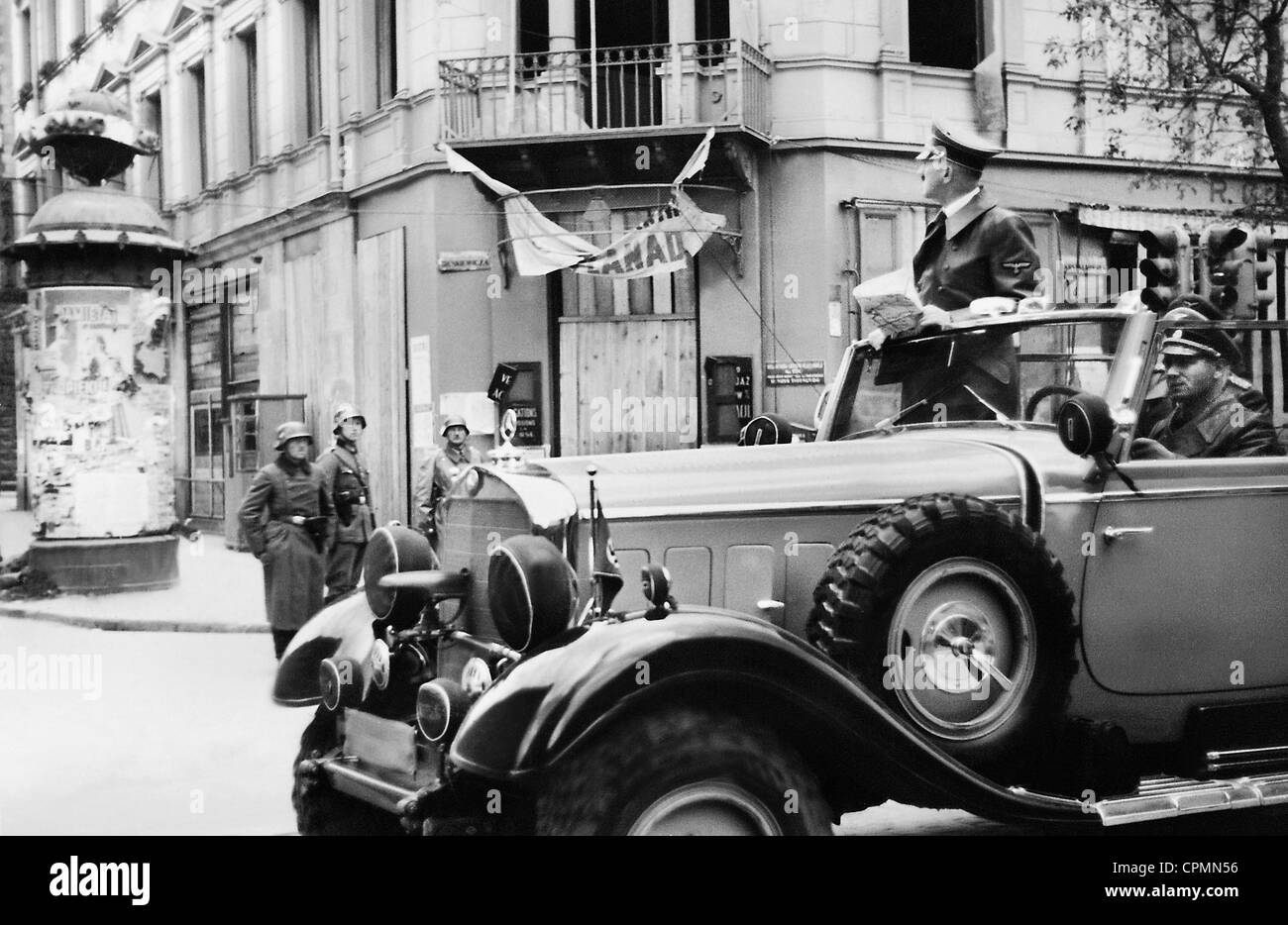 Adolf hitler standing in open hi-res stock photography and images - Alamy
