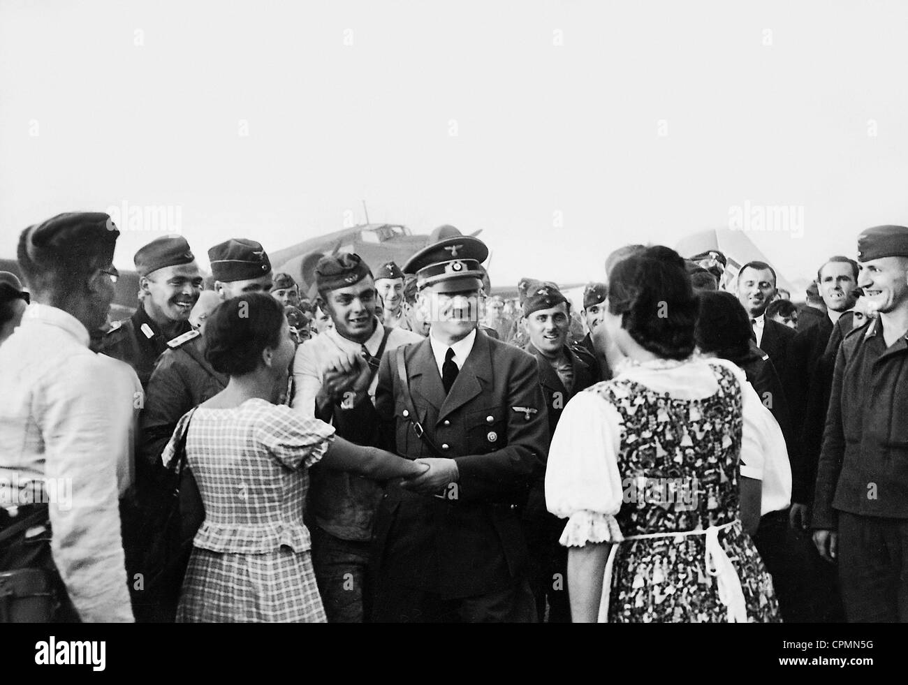 Adolf hitler visit front hi-res stock photography and images - Alamy