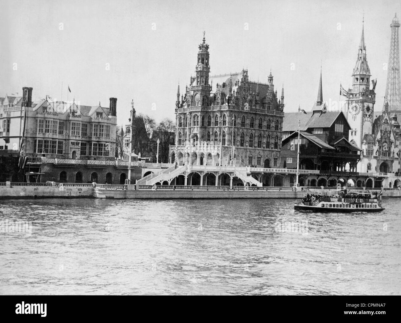 Site of the World Exhibition in Paris, 1900 Stock Photo - Alamy