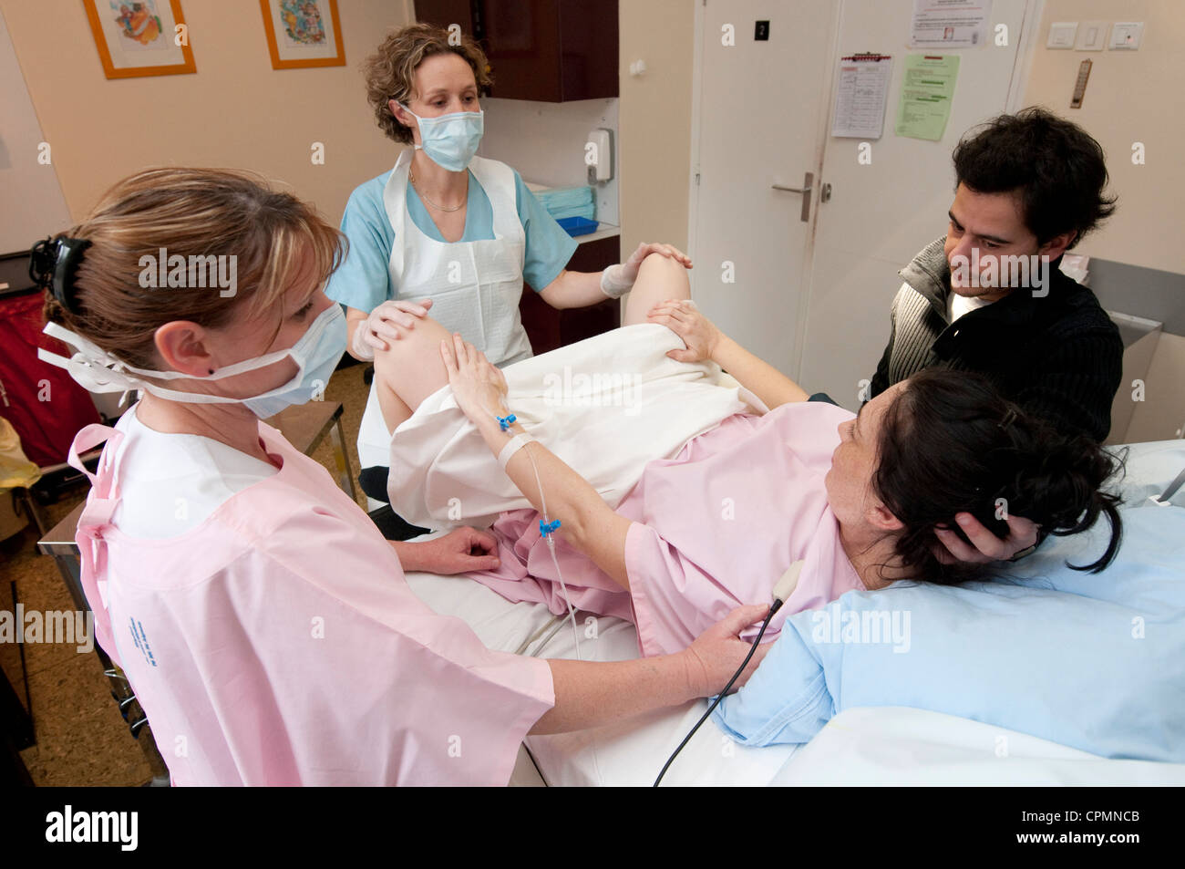 PREPARING FOR DELIVERY Stock Photo - Alamy