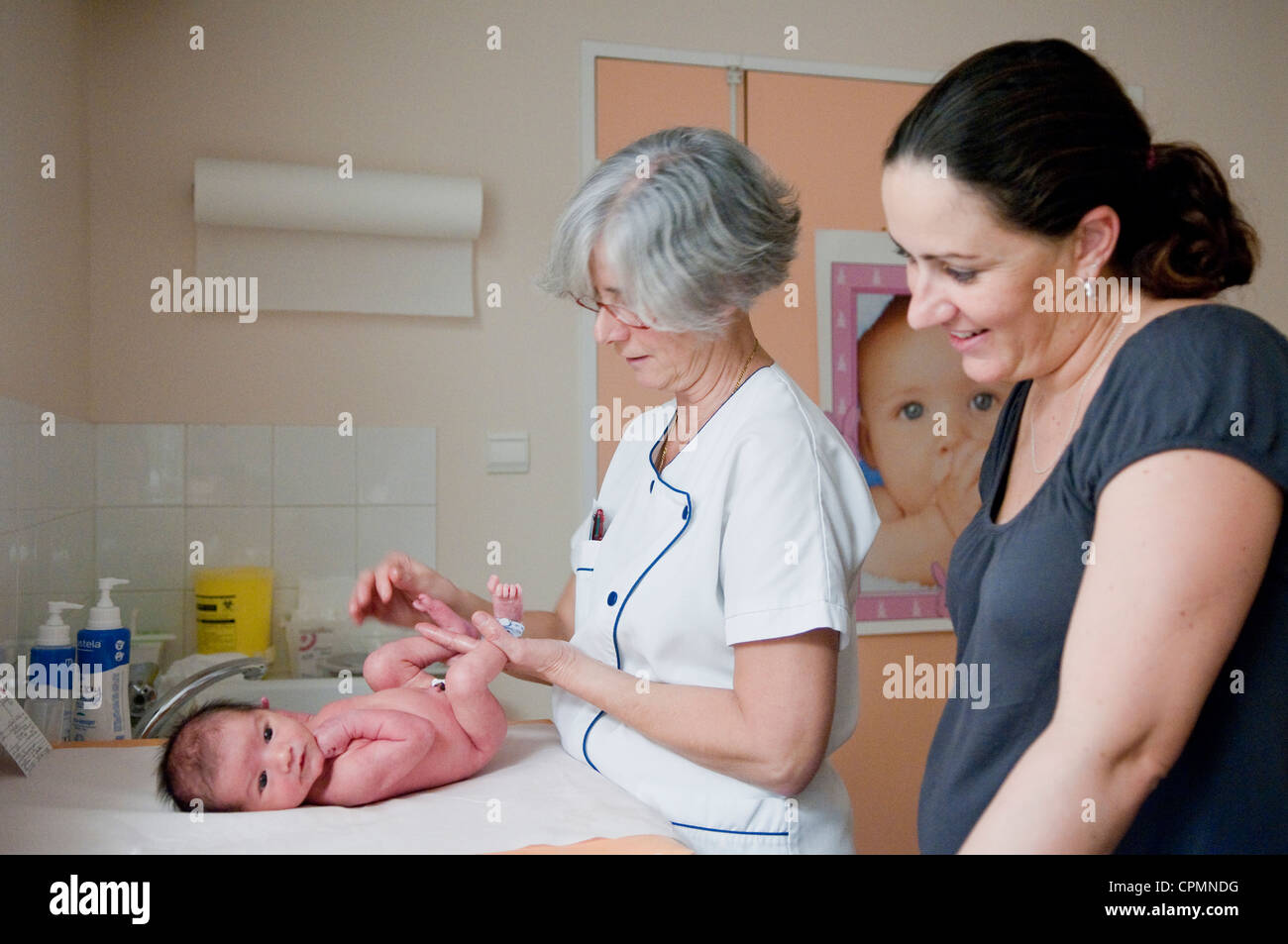 NEWBORN BABY HYGIENE Stock Photo - Alamy