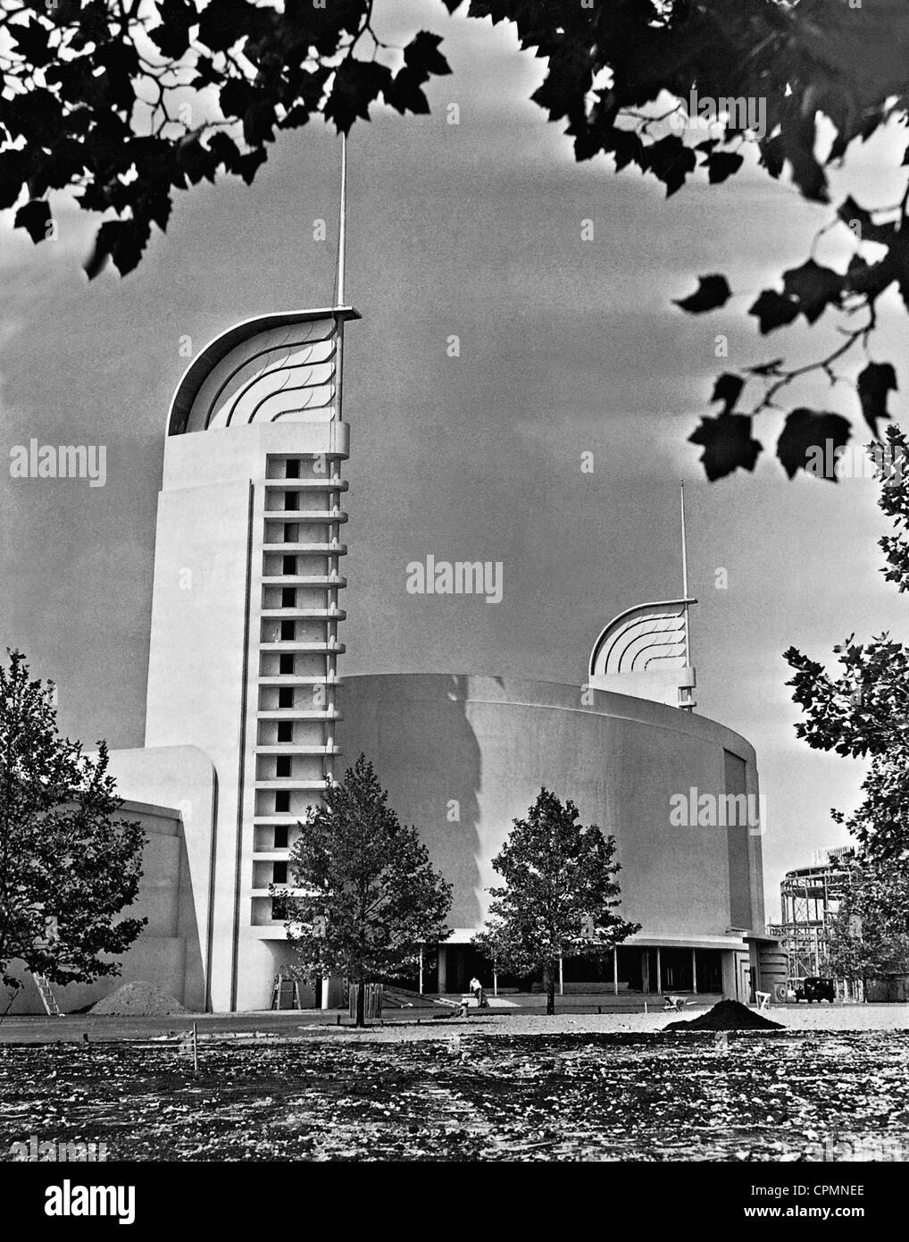 Exhibition building in world Black and White Stock Photos & Images - Alamy
