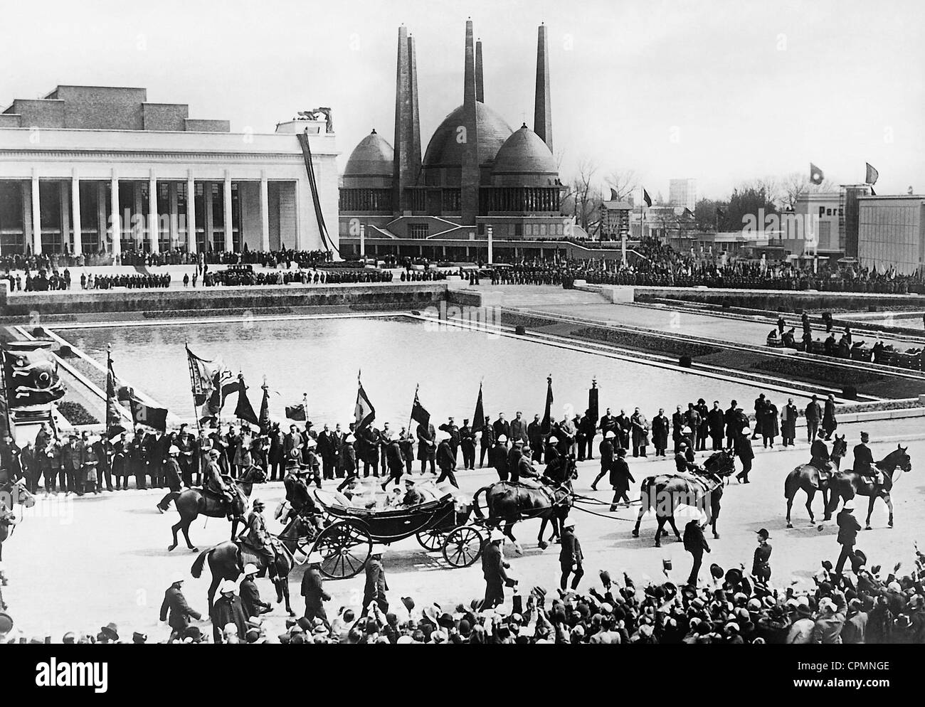 Opening of the World Exhibition in Brussels, 1935 Stock Photo - Alamy
