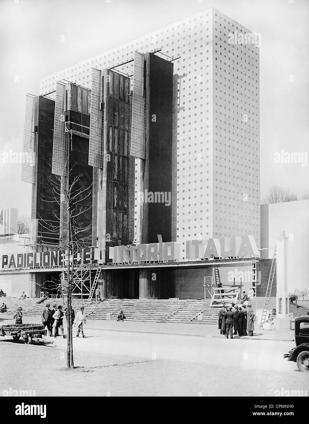 Italian Pavilion at the Brussels World Exhibition, 1935 Stock Photo - Alamy