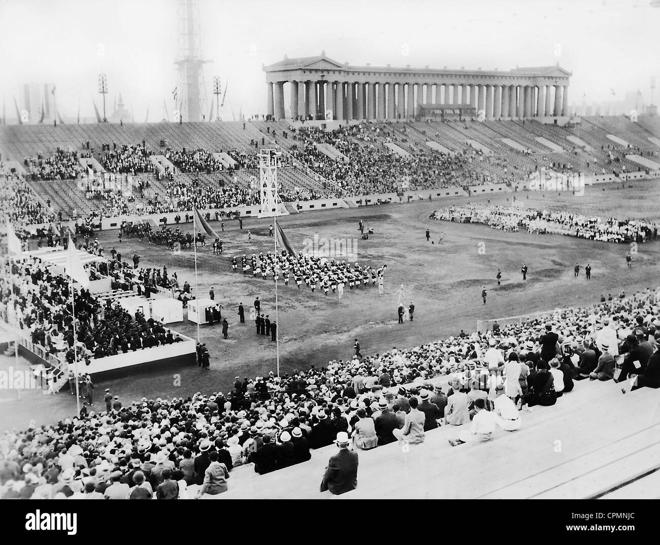 Opening ceremony of the World Exhibition in Chicago, 1933 Stock Photo ...