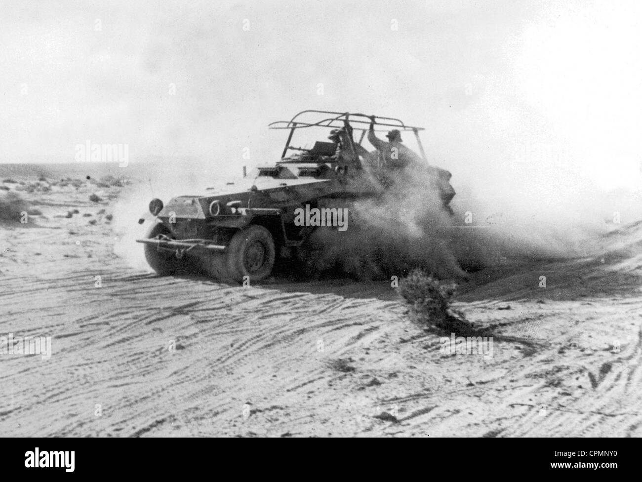 German tanks in the desert, 1941 Stock Photo - Alamy