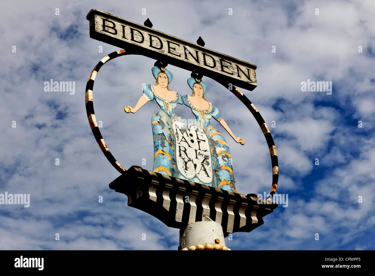 Biddenden village sign hi-res stock photography and images - Alamy