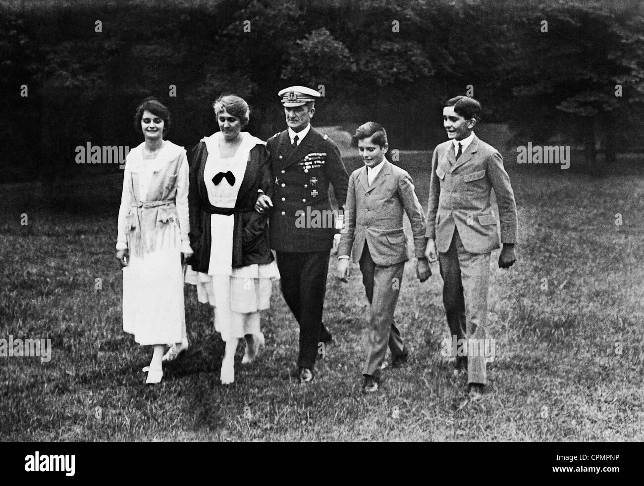 Miklos Horthy with his family Stock Photo - Alamy