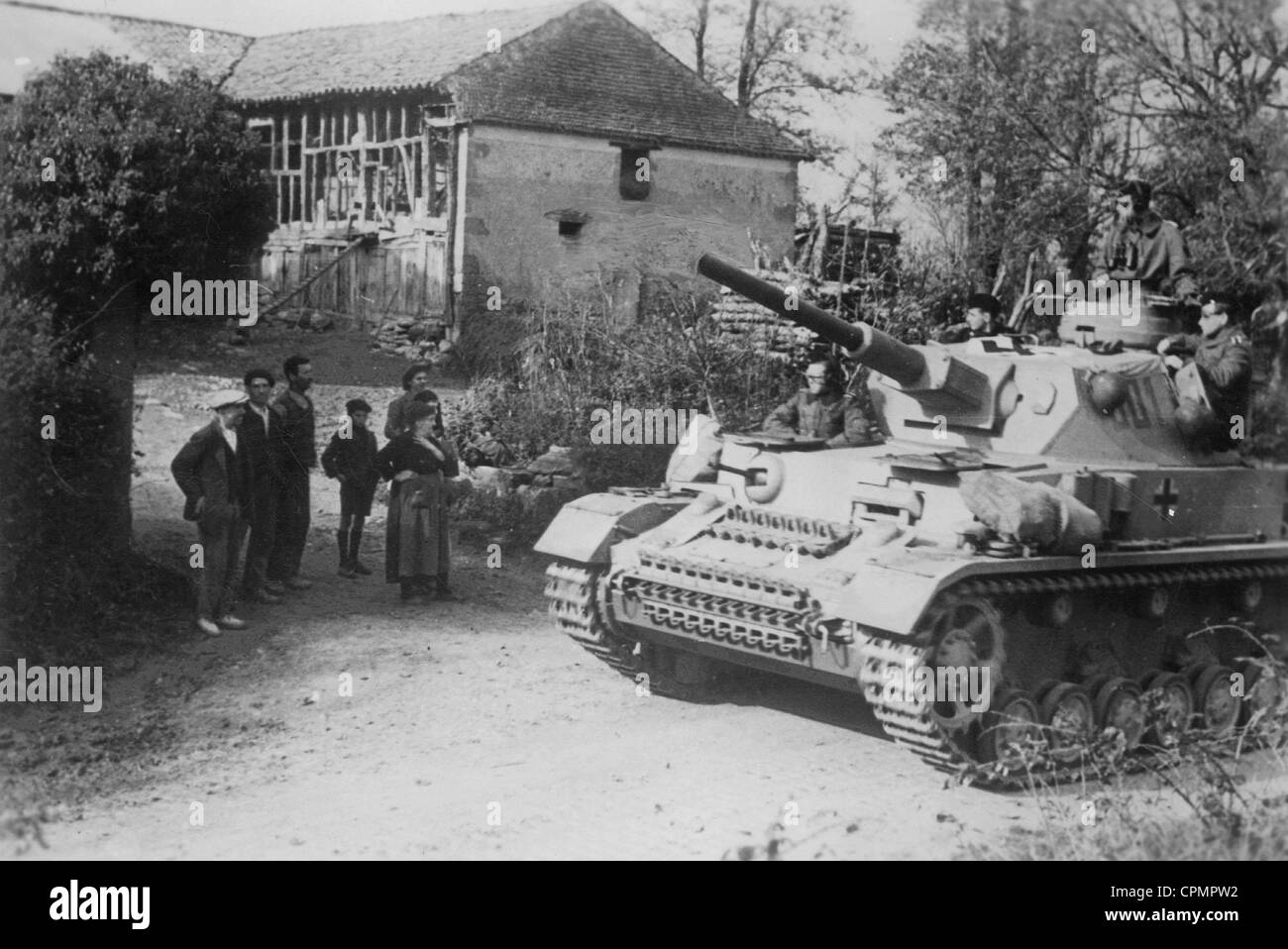 German Panzer Iv France High Resolution Stock Photography and Images ...