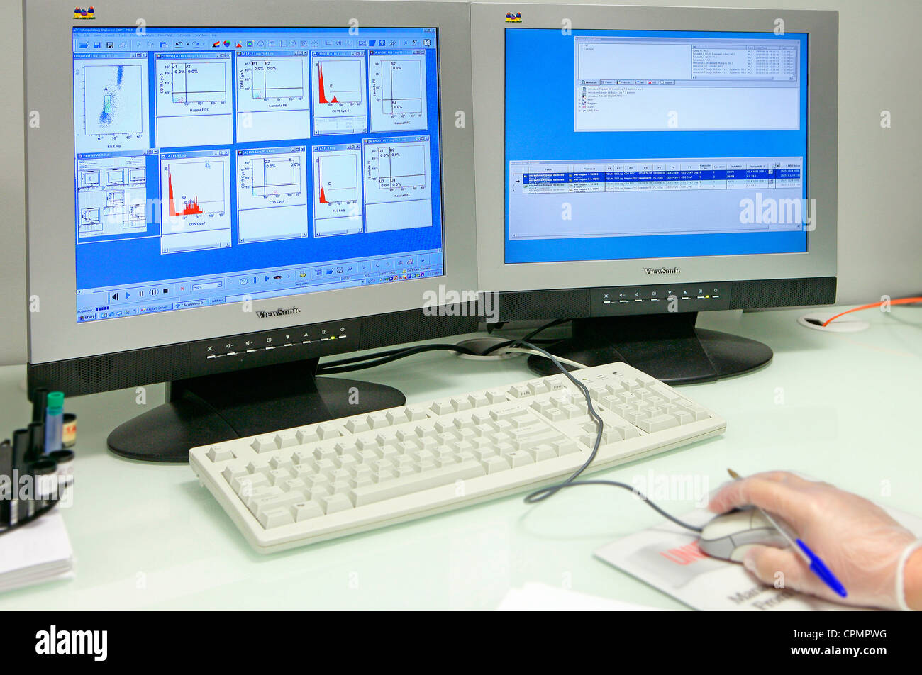 Flow cytometry hi-res stock photography and images - Alamy