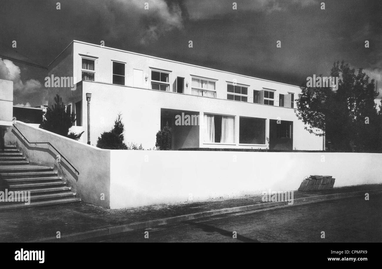 The Weissenhof Estate in Stuttgart, 1927 Stock Photo - Alamy
