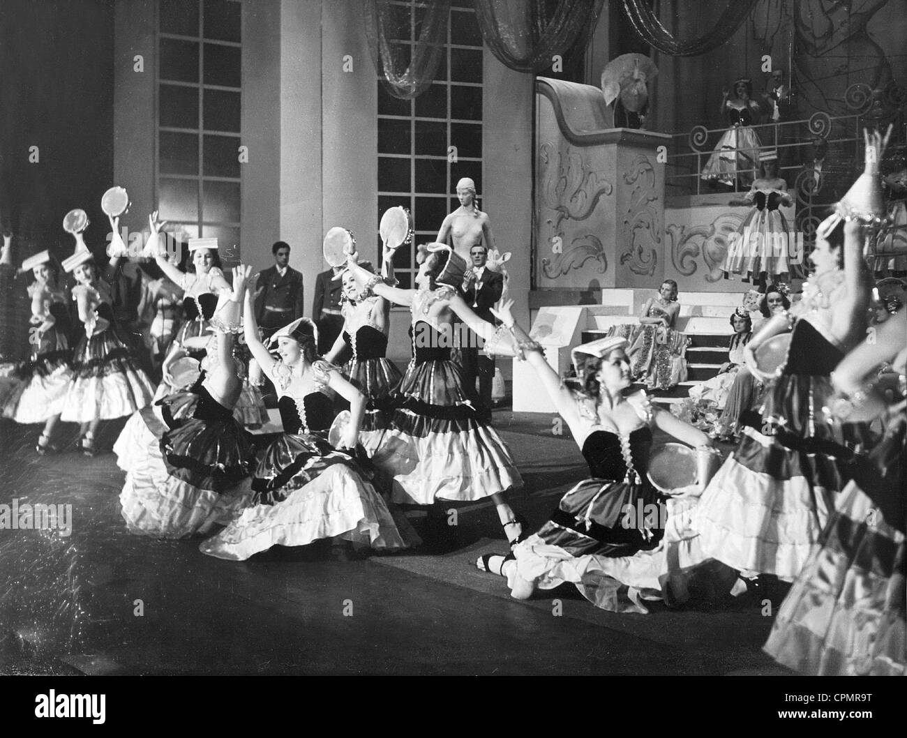 A scene from 'Frauen am Metropol' in the Metropol-Theater in Berlin ...