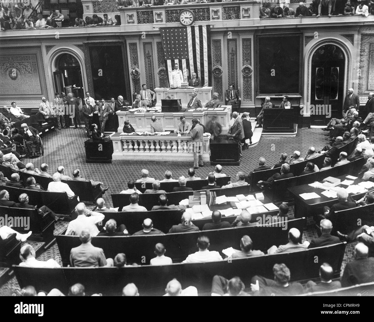 Richard Byrd speaks before the American Congress, 1930 Stock Photo - Alamy
