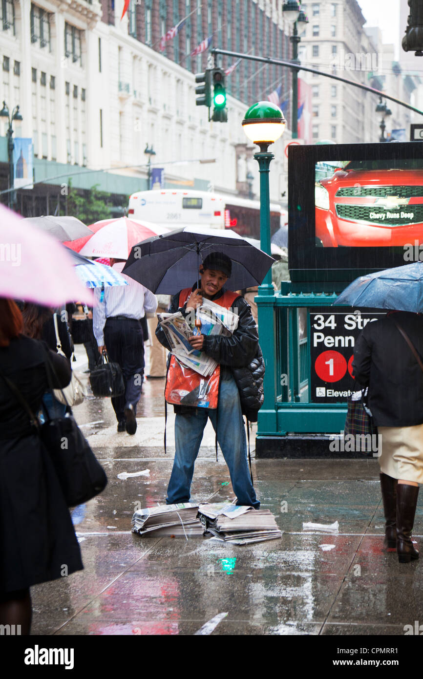 Wet newspapers hi-res stock photography and images - Alamy