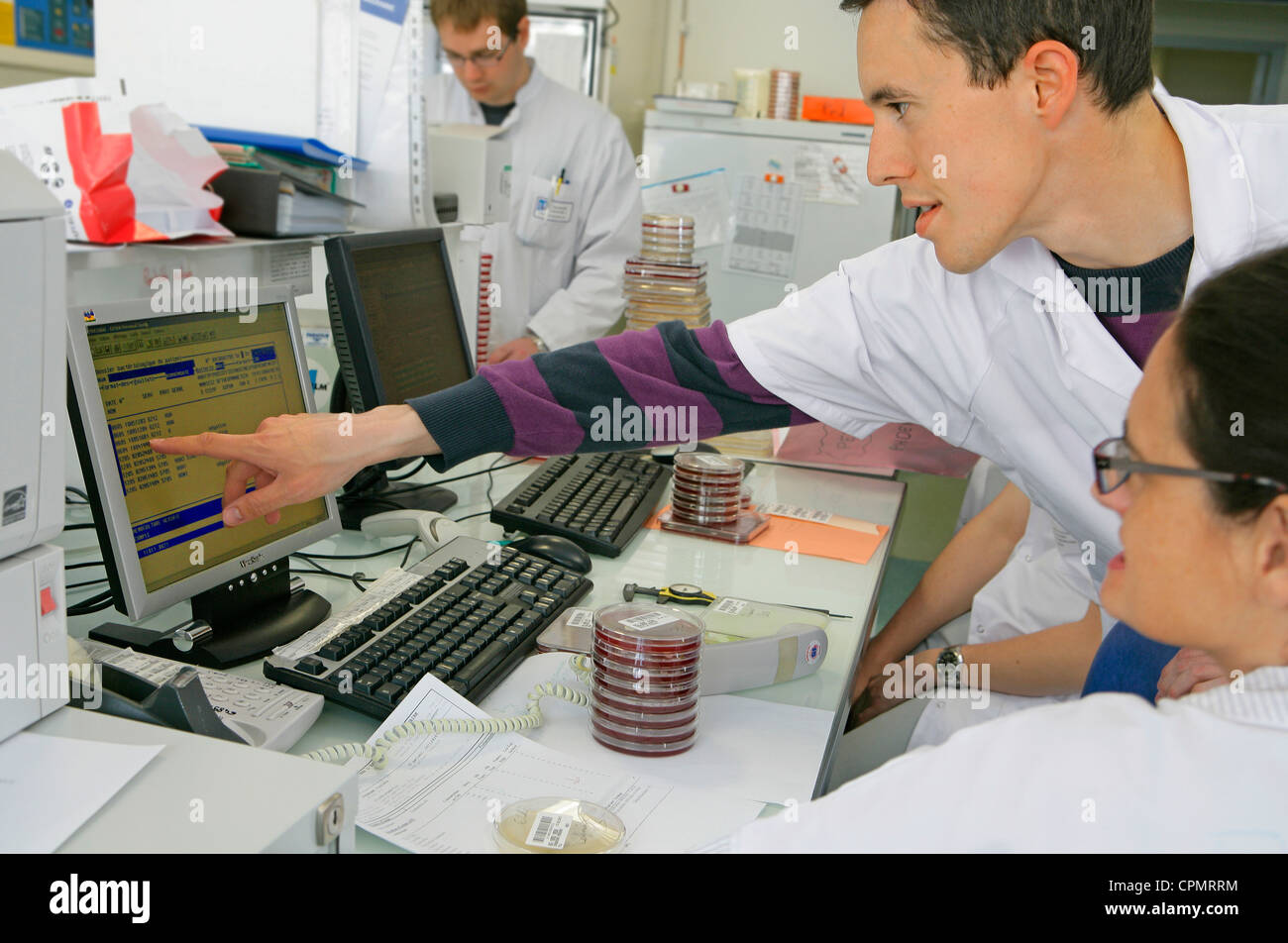 Bacteriological laboratory france hi-res stock photography and images ...