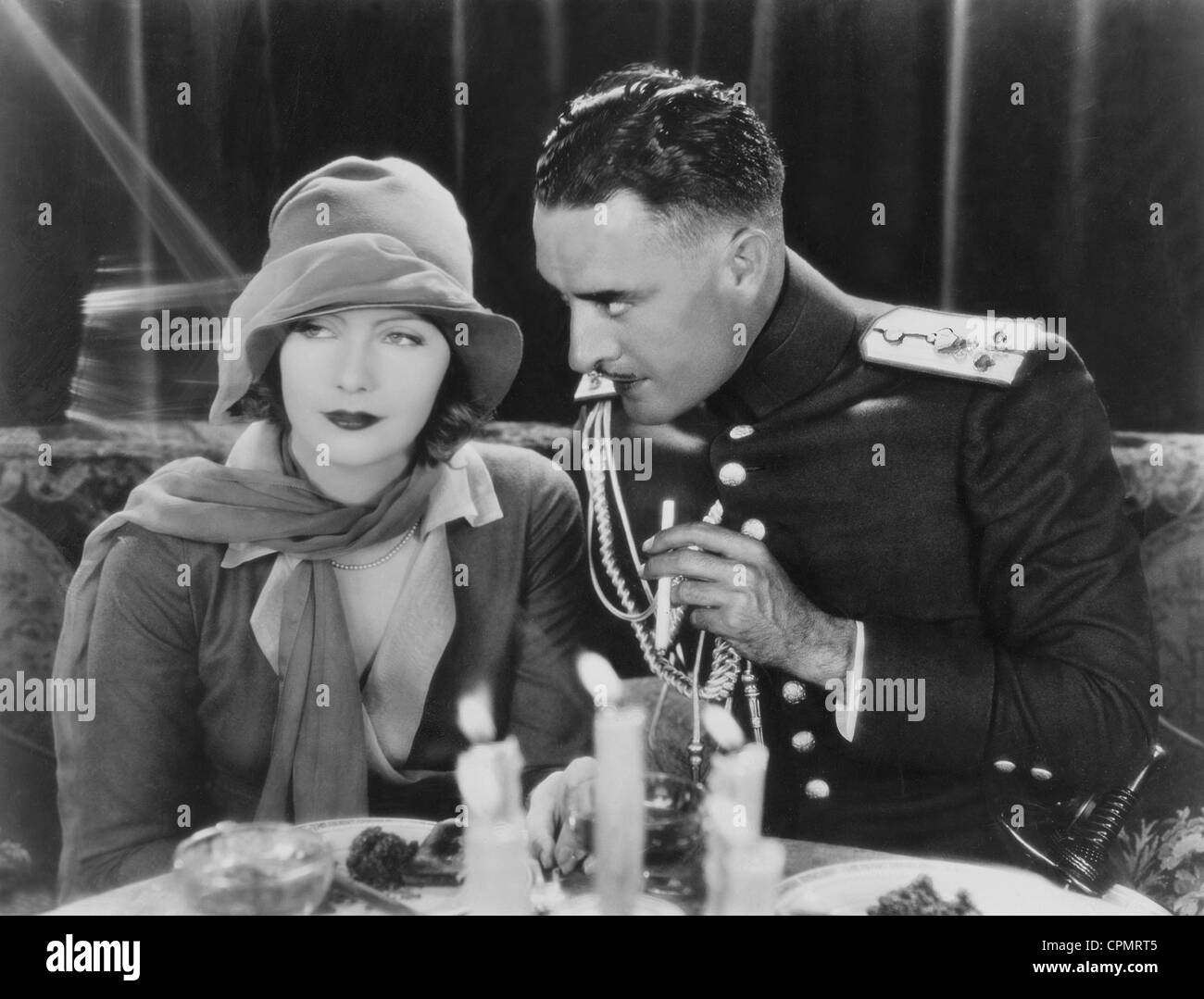 John gilbert greta garbo Black and White Stock Photos & Images - Alamy