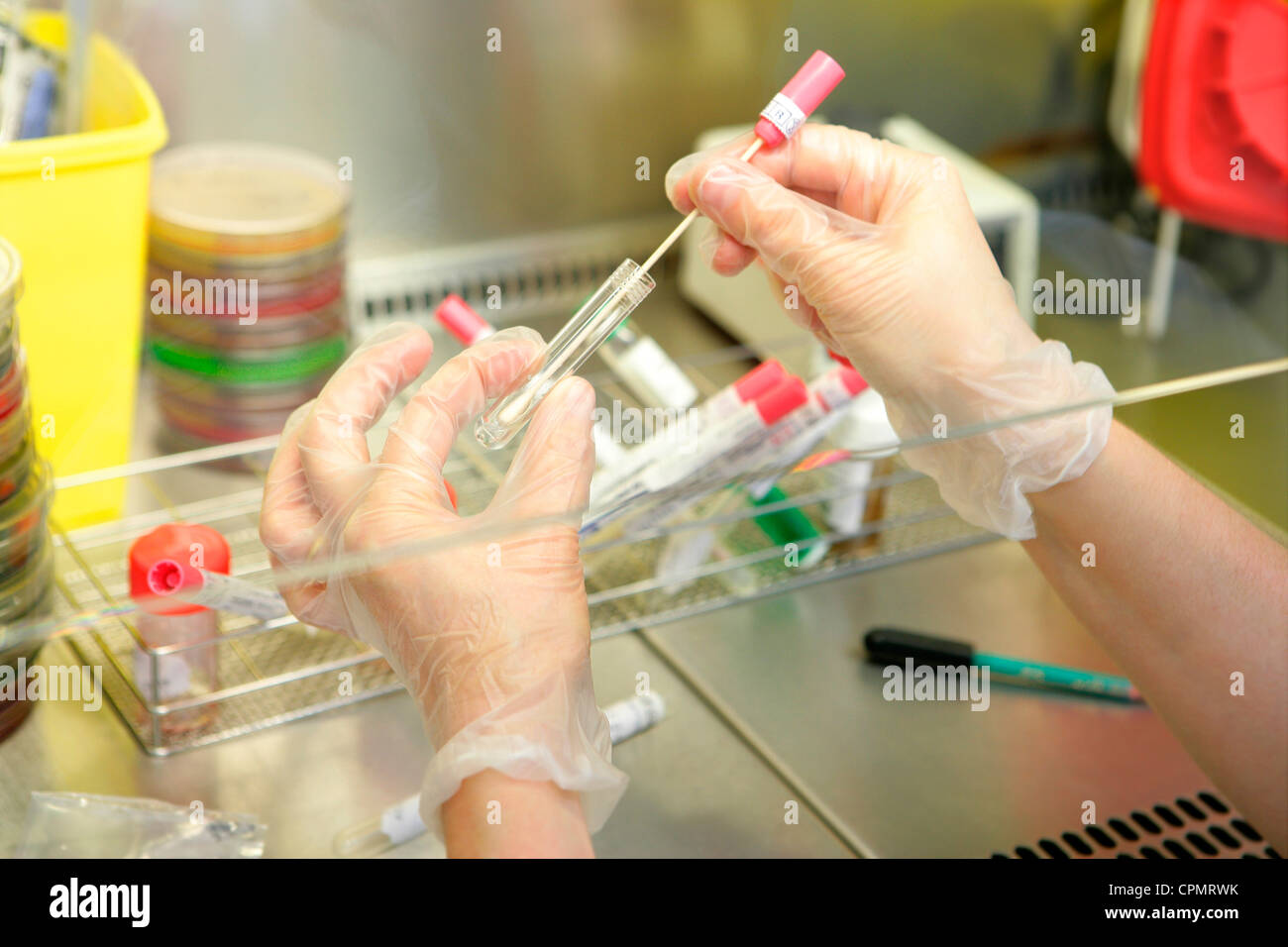 Bacteriological laboratory france hi-res stock photography and images ...