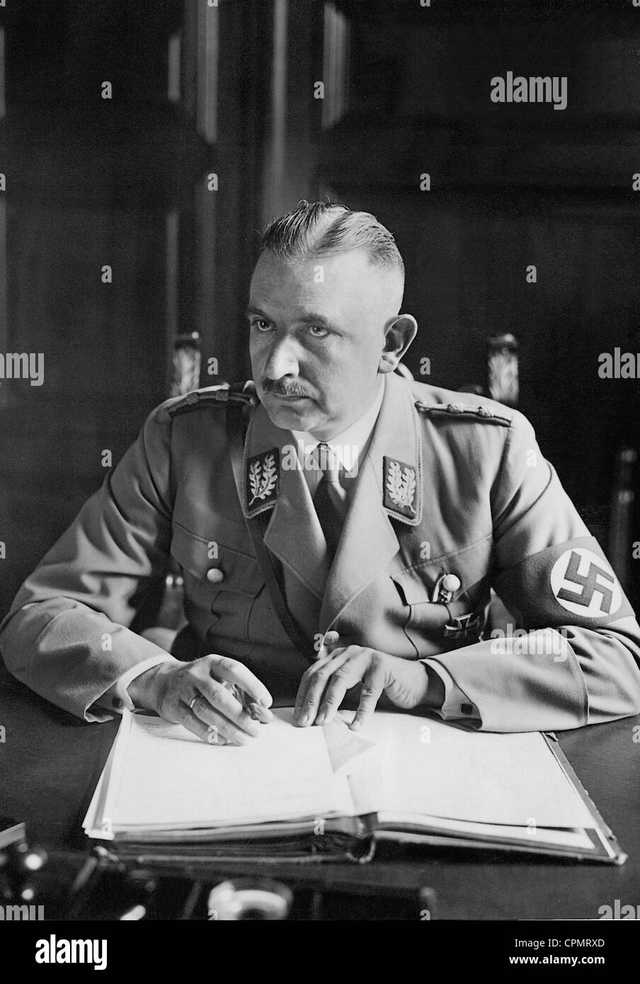 Bernhard Rust as Prussian Minister of Culture, 1933 Stock Photo - Alamy