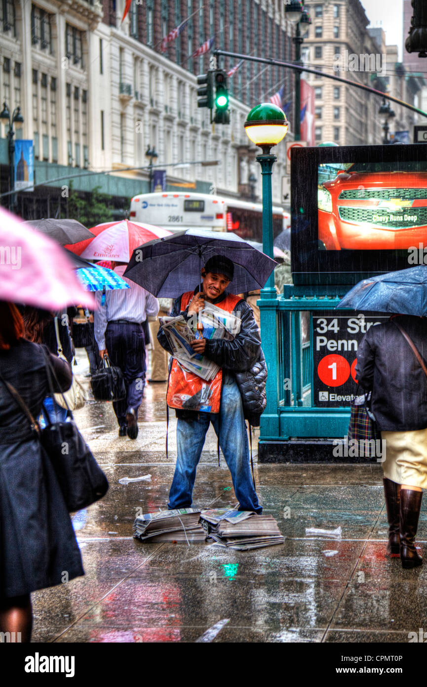 Wet newspapers hi-res stock photography and images - Alamy