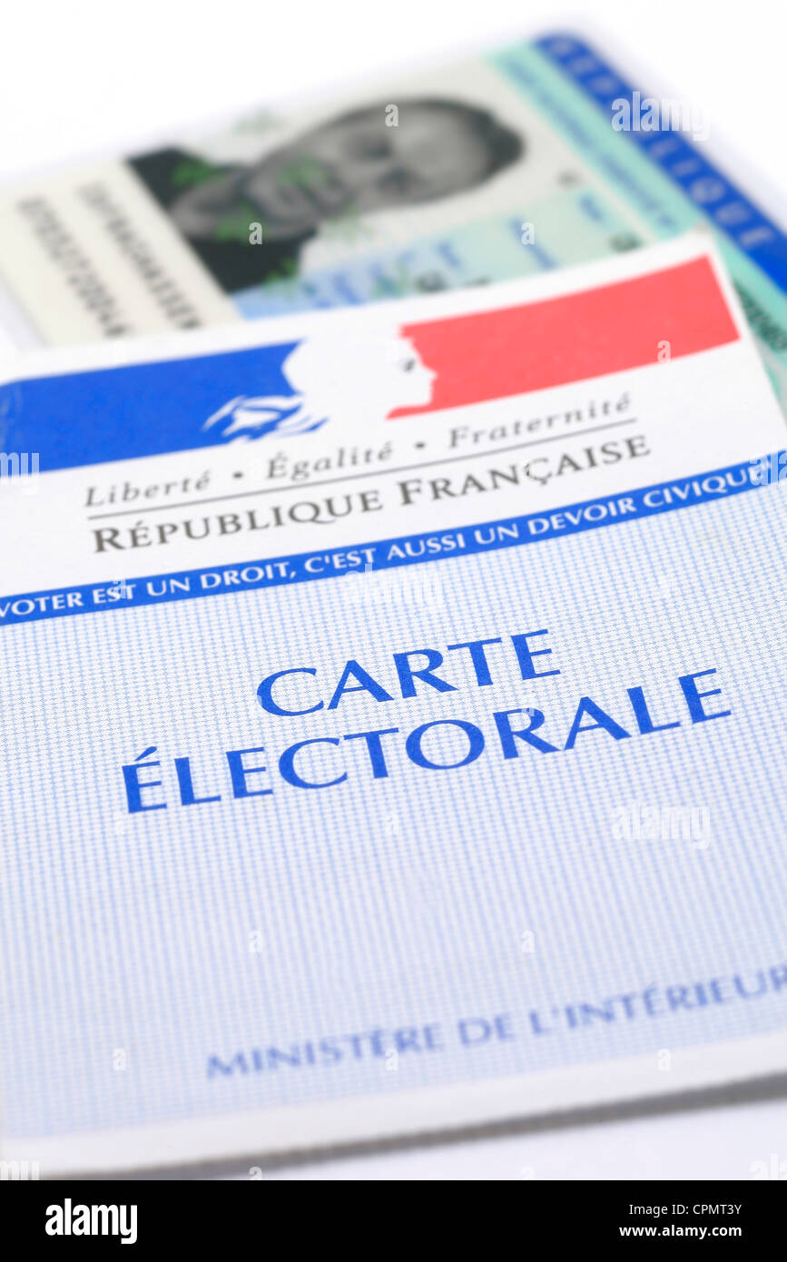 Voter registration card hi-res stock photography and images - Alamy