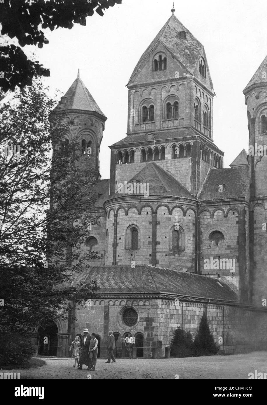 The Maria Laach Abbey Stock Photo - Alamy