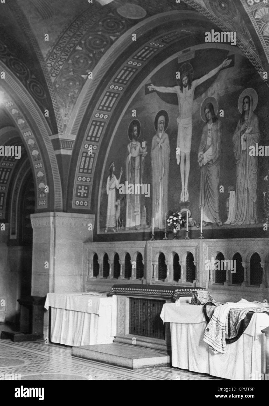 The Maria Laach Abbey Stock Photo - Alamy