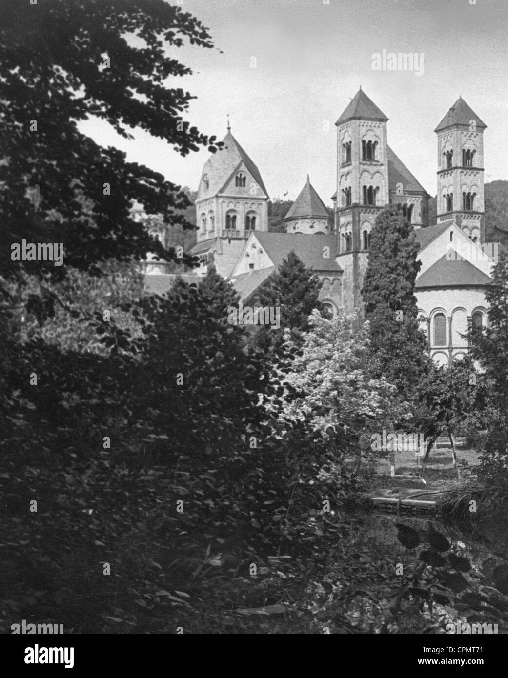 Maria Laach Abbey Stock Photo - Alamy