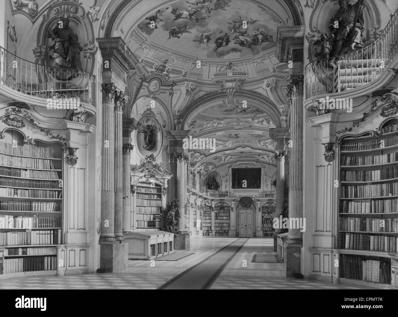 The Admont Abbey Stock Photo - Alamy