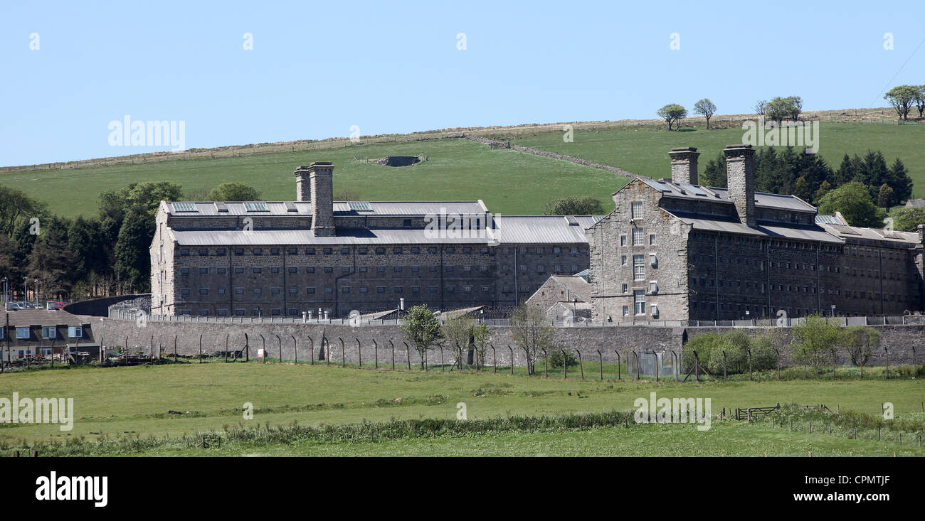 HMP Dartmoor. Category C men's prison in Princetown high on Dartmoor in ...