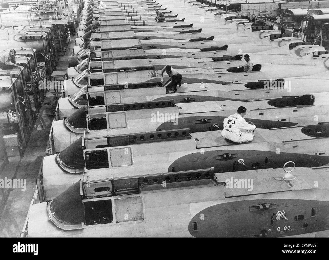 Munitions production in the USA, 1943 Stock Photo - Alamy