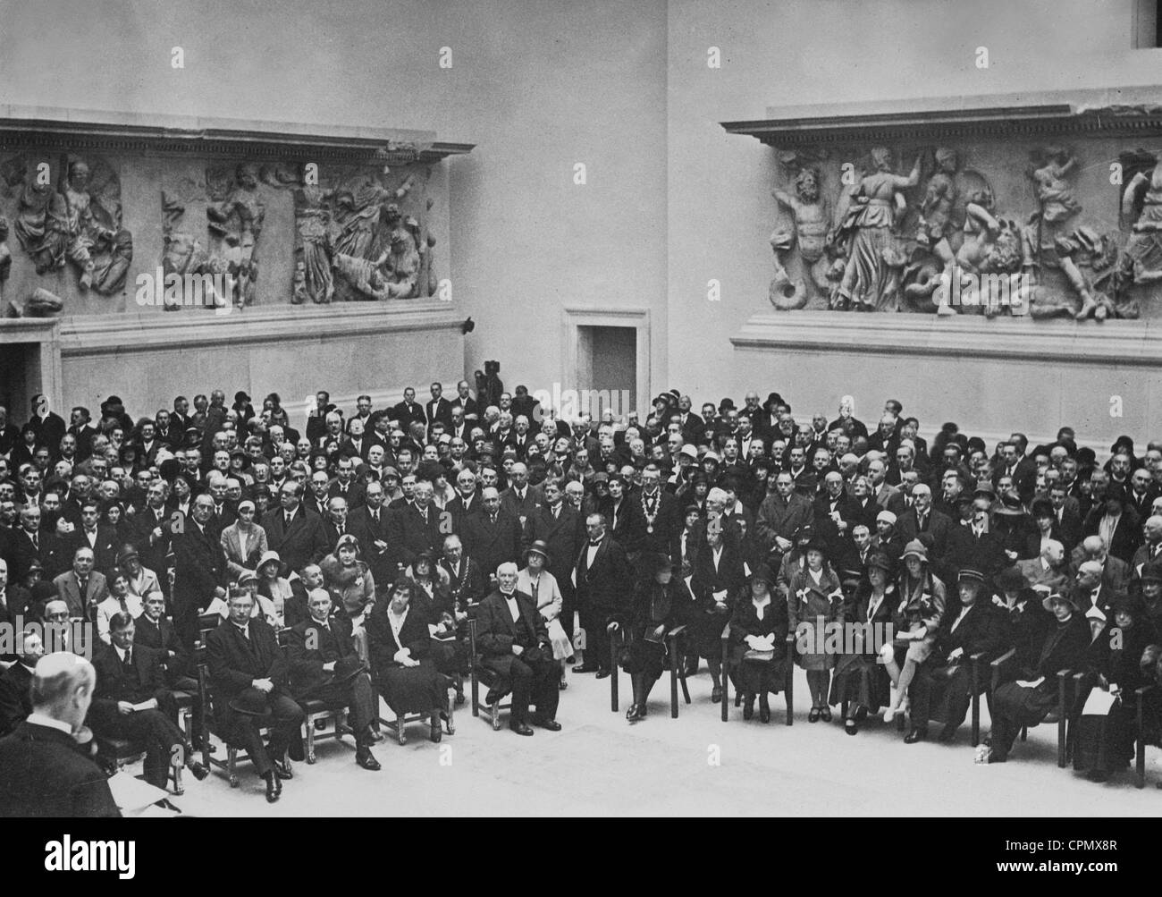 Opening of the Pergamon Museum, 1930 Stock Photo - Alamy
