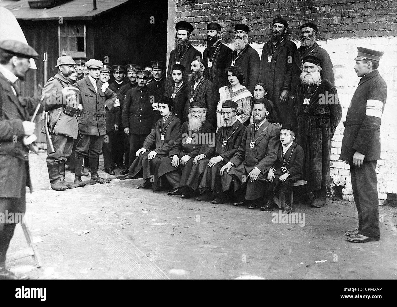 Orthodox Jews in Russian Poland during WWI, 1915 Stock Photo - Alamy