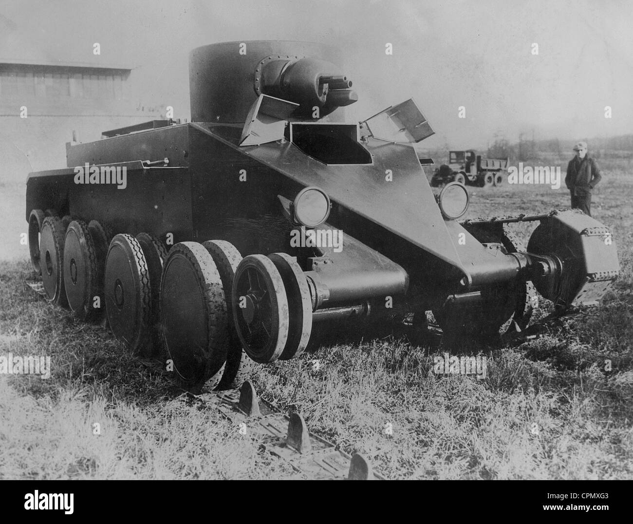 American tank type 'Christie', 1924 Stock Photo - Alamy
