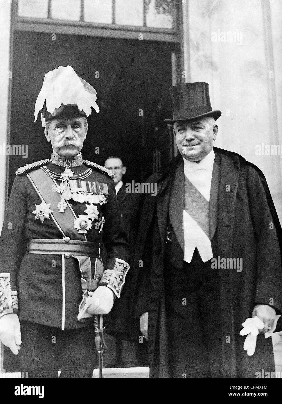 John Hanbury Williams and Konstantin von Neurath, 1930 Stock Photo - Alamy