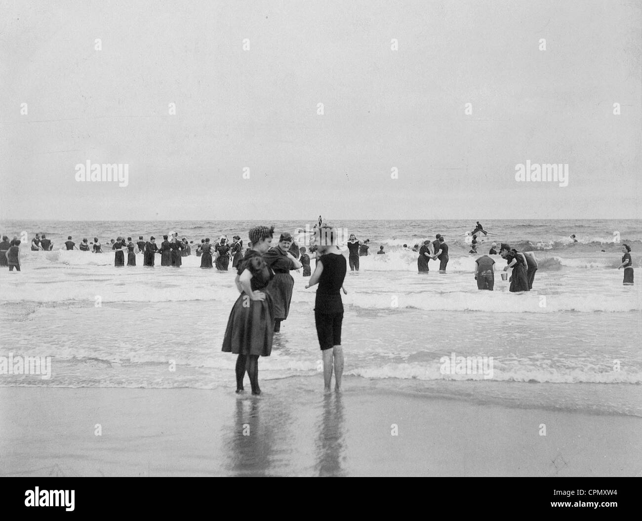 Beach life in America Stock Photo - Alamy