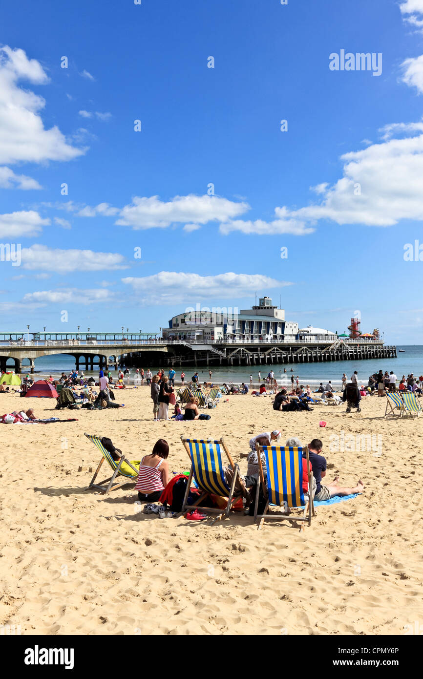 Bournemouth beach hi-res stock photography and images - Alamy