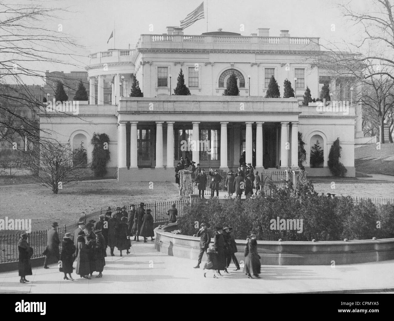 White House in Washington, 1928 Stock Photo - Alamy
