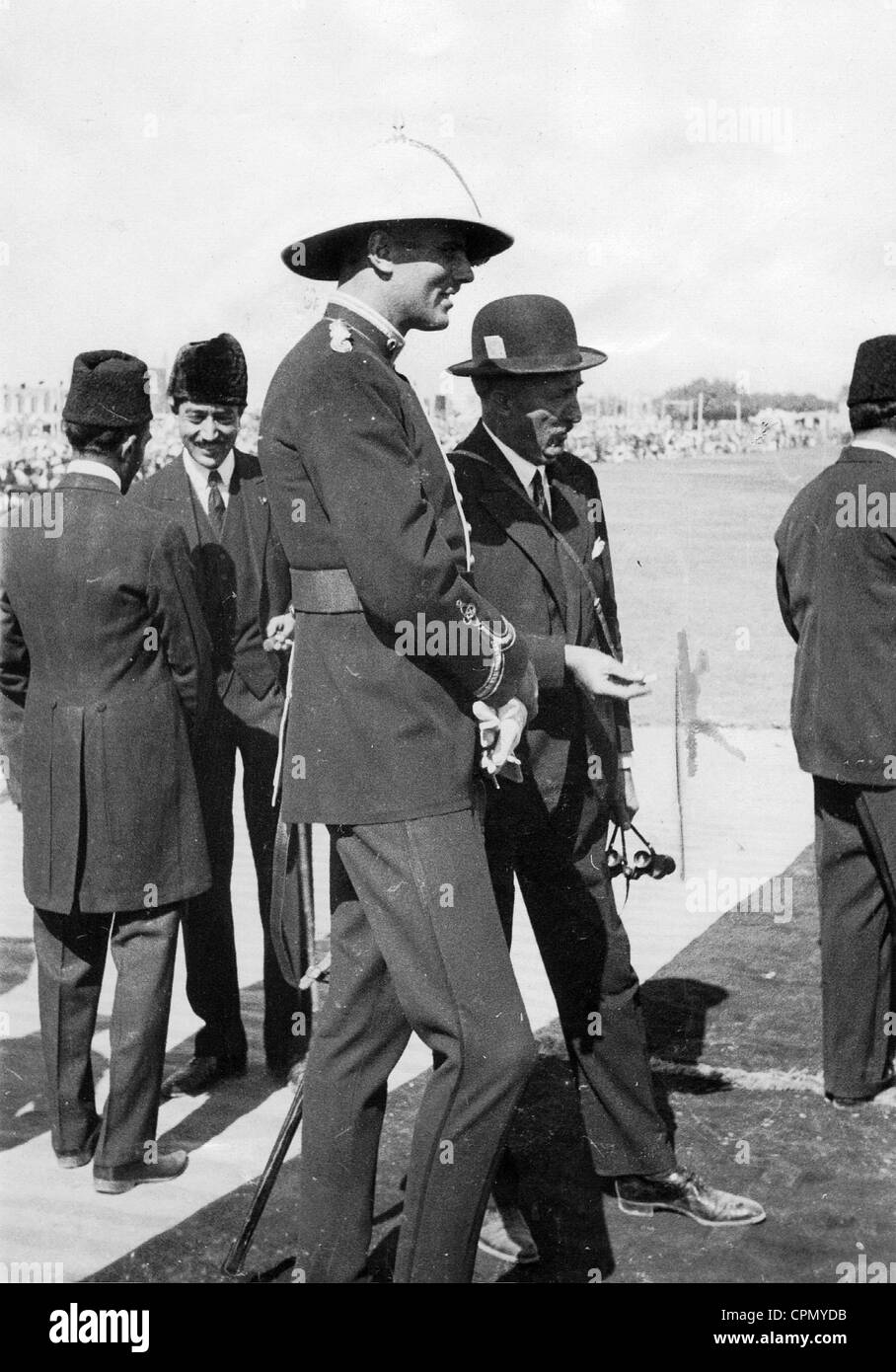 The British military attache in Kabul, 1930 Stock Photo - Alamy
