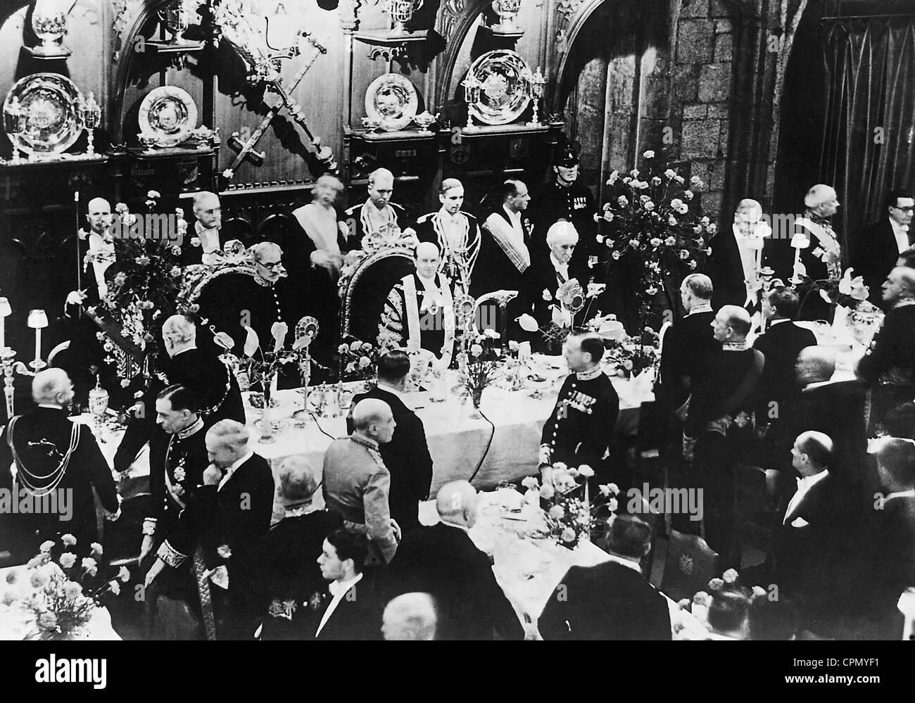 Banquet for the participants of the London World Economic Conference ...